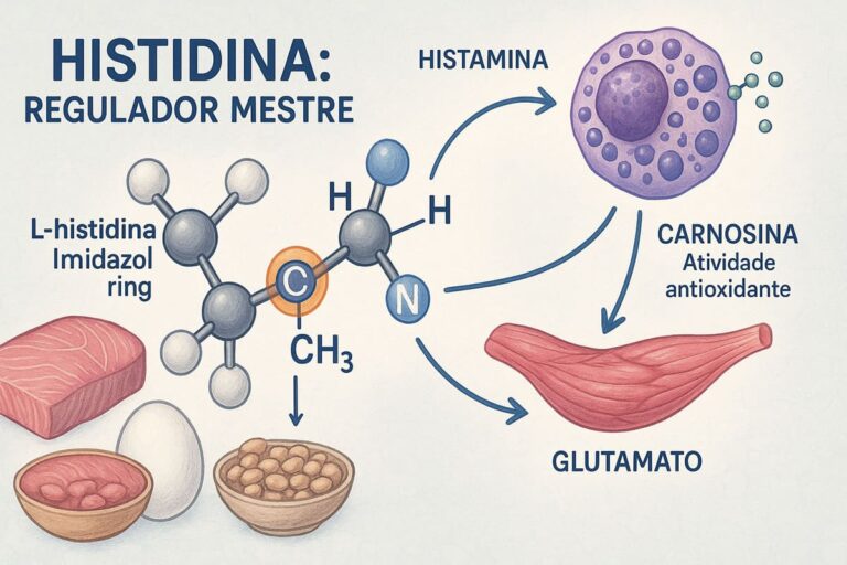 Histidina para que serve? Esse aminoácido semiessencial » Tudo sobre ...